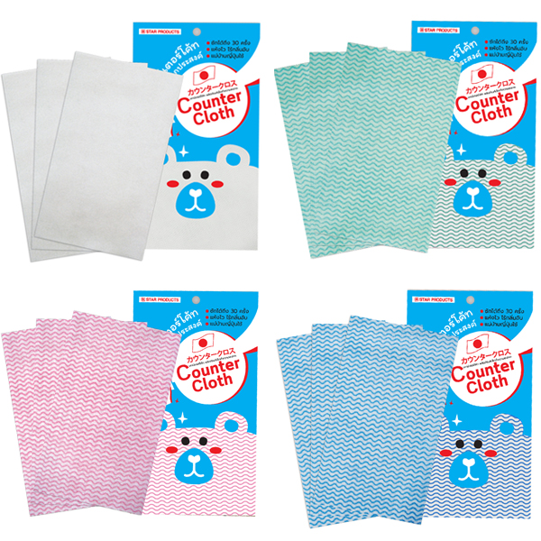 ผ้าเช็ดอเนกประสงค์ Counter Cloth - alufoilstar